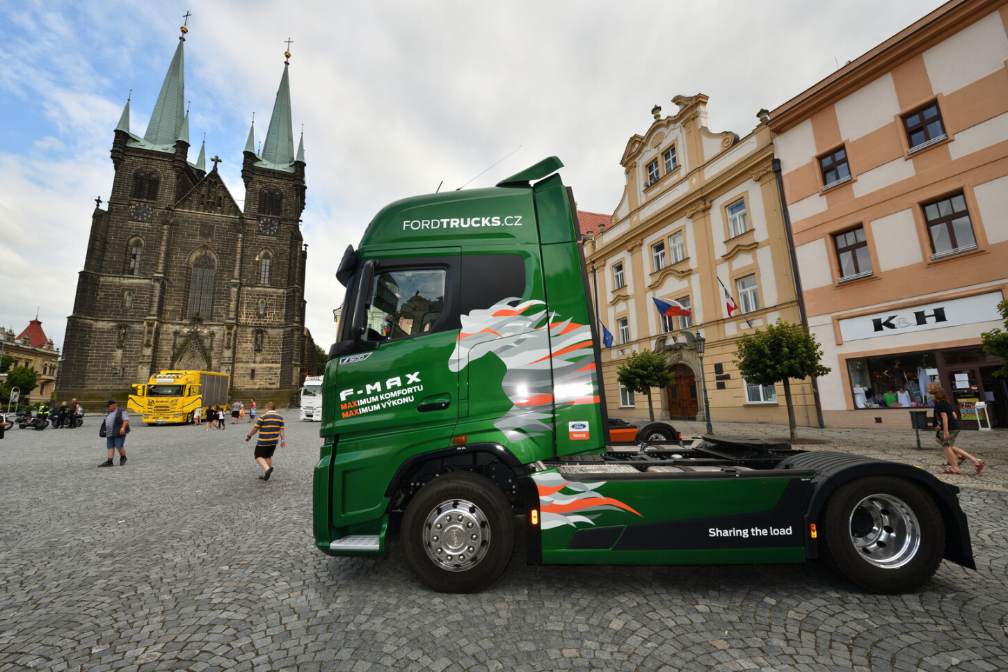 Ford Trucks Podpo il KAMION FEST V KEND S D TMI 2023 Aktu ln Ford